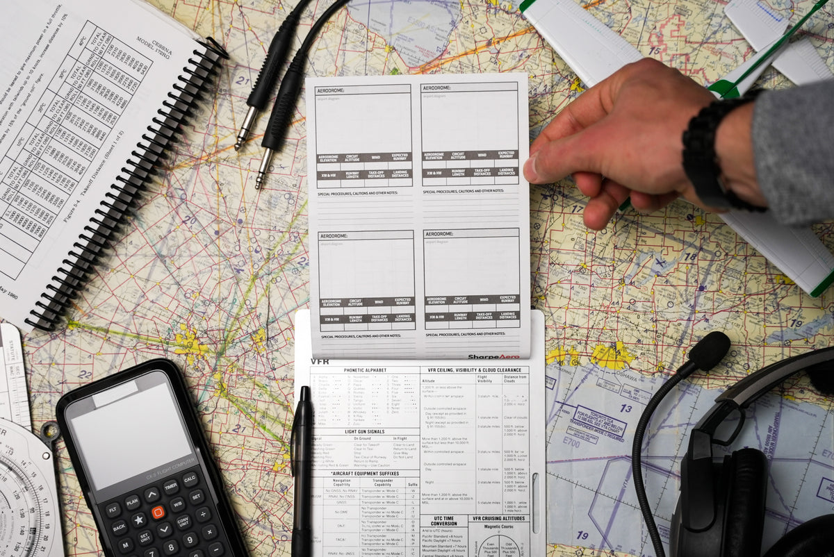 Kneeboard Templates Package 2.0 | Flight Training Kneeboard Templates ...